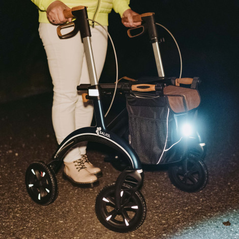 Saljol LED Licht für Rollator kaufen, sicher unterwegs im Dunkeln ...